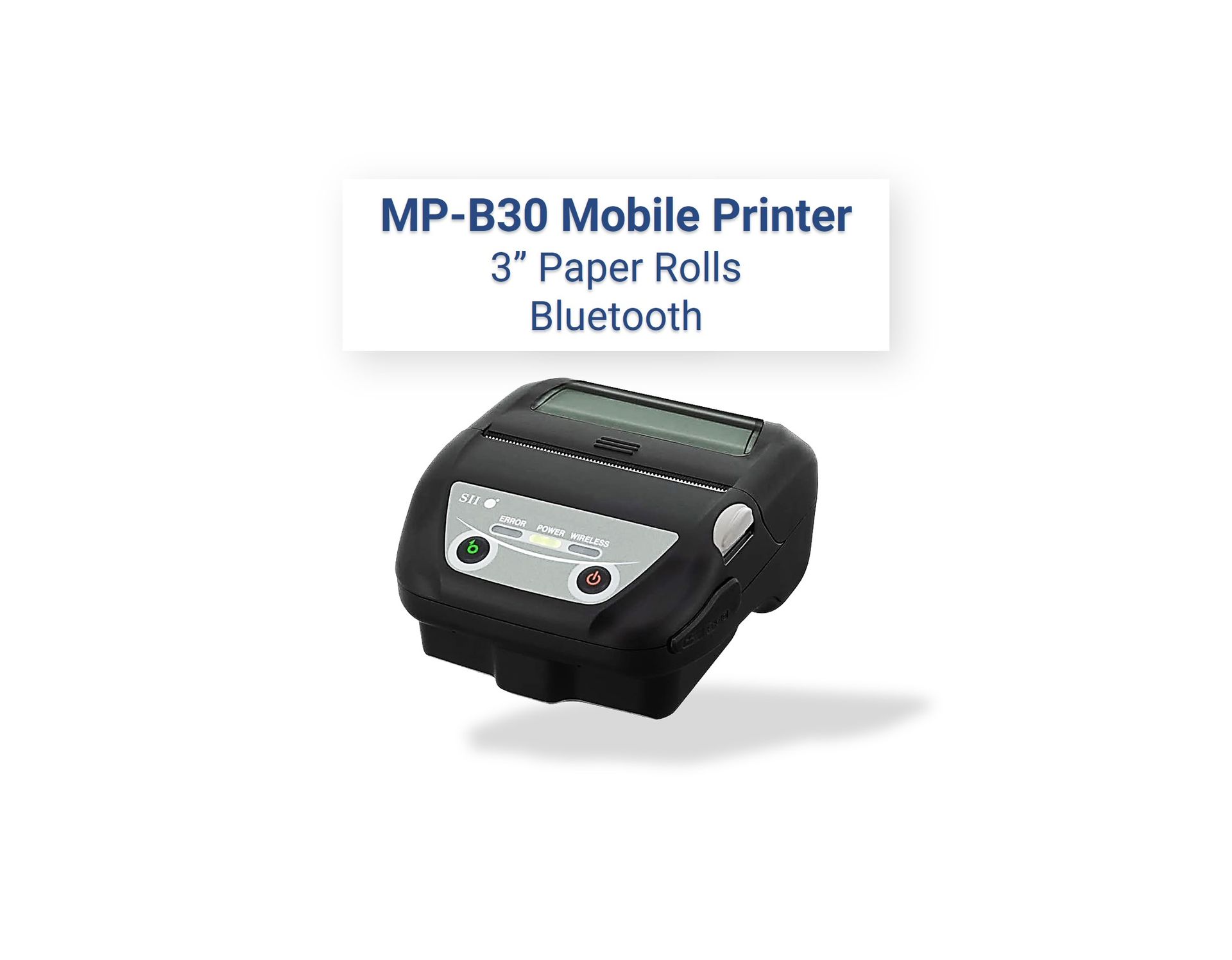 MP-B30 Rugged Bluetooth Mobile Paper Printer | Seiko Instruments